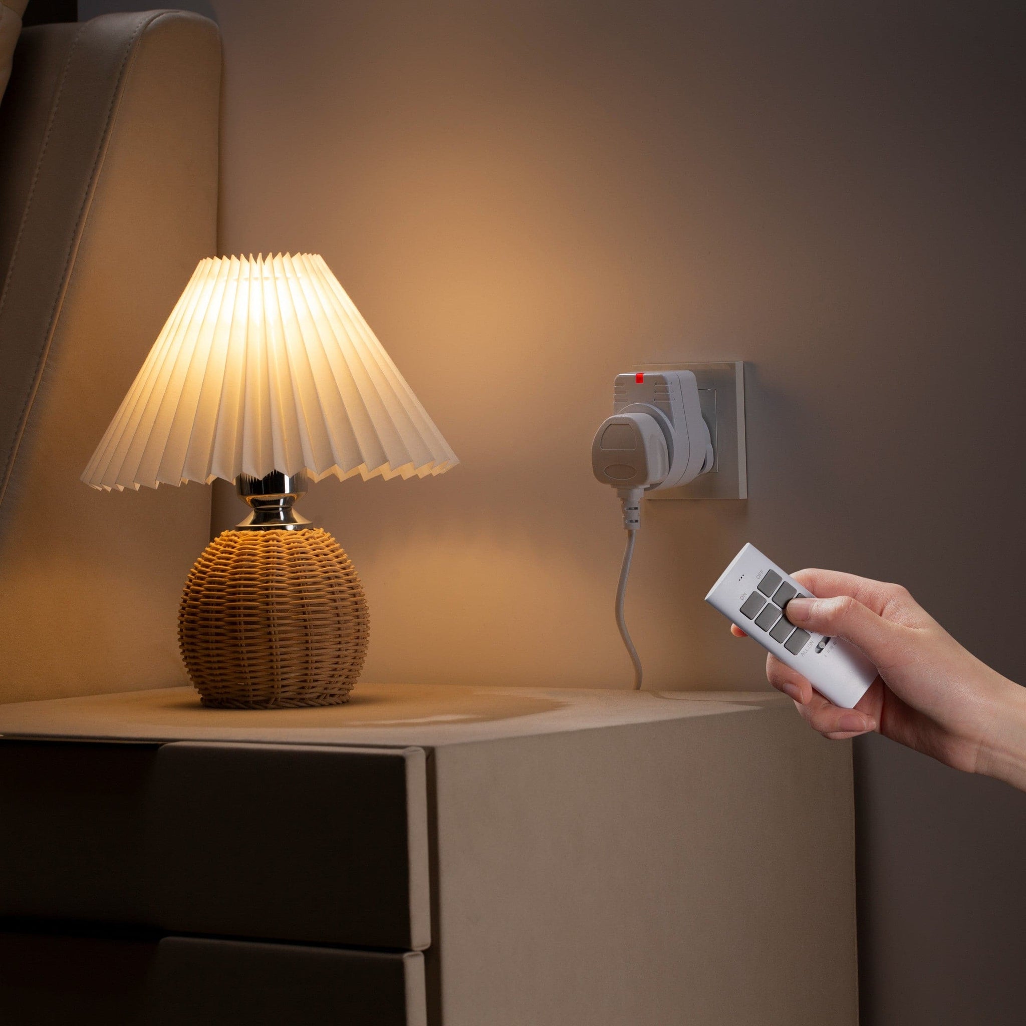 Maplin ORB RF V2 Remote Controlled Mains Plug Socket - Pack of 3 with ...