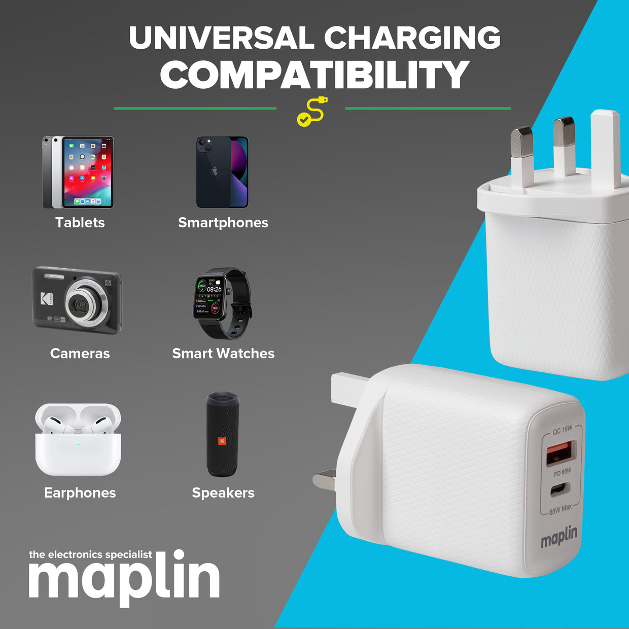 USB Chargers | Fast, Reliable Charging for All Devices | Maplin Electronics