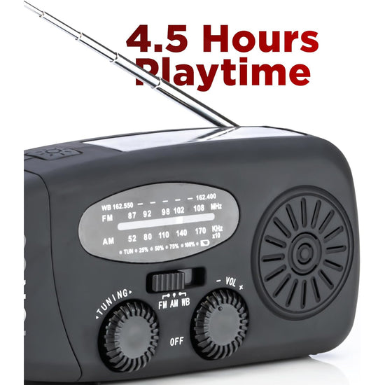 IONOS Almere Emergency Wind Up Radio | Audio | Maplin Electronics