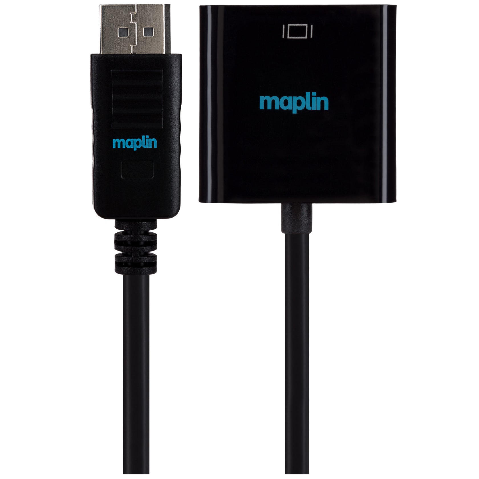 Maplin Premium DisplayPort to HDMI Adapter - Black | Cables & Adapters ...