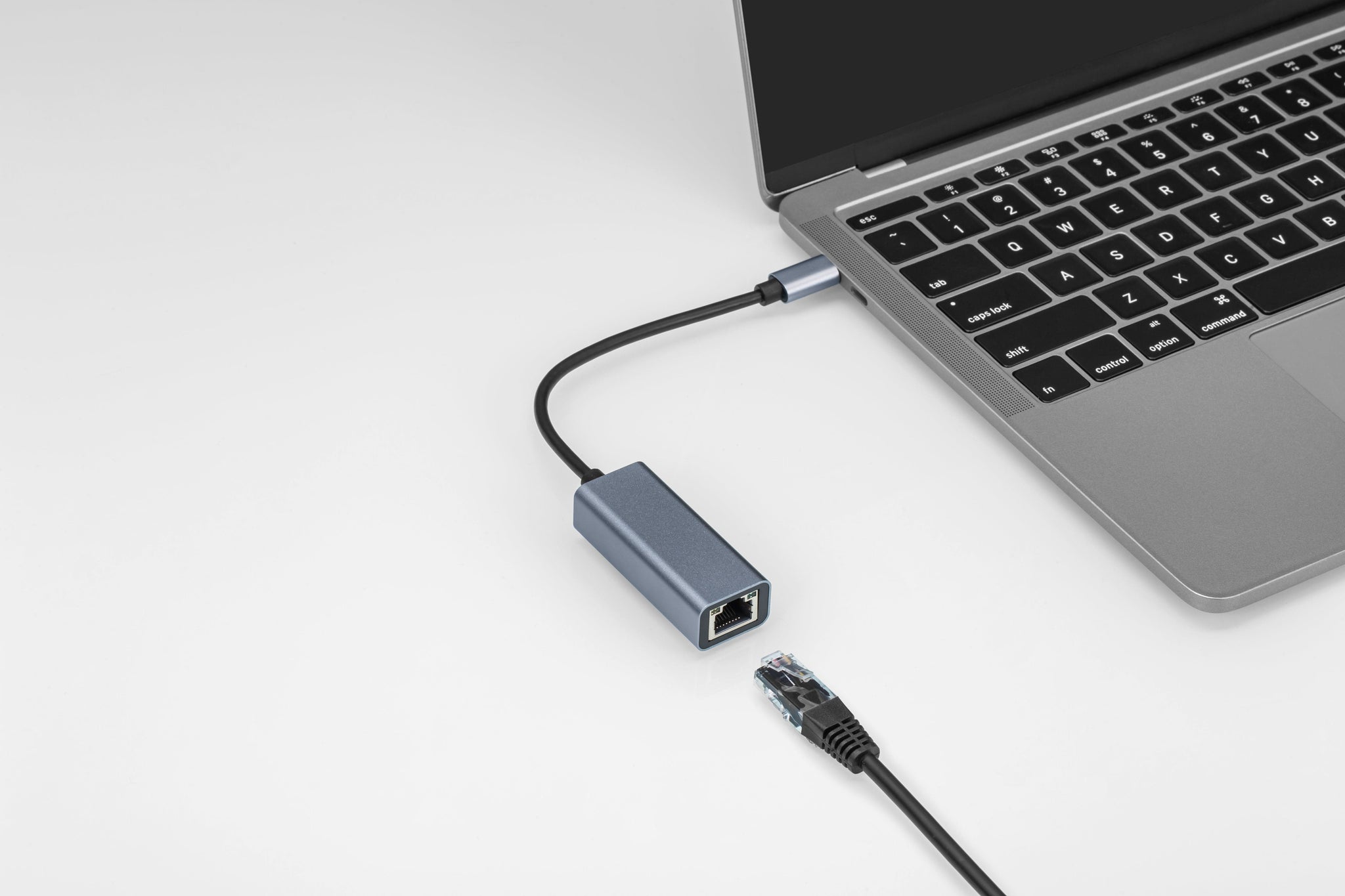 Nikkai USB-C to Ethernet RJ45 Gigabit Network LAN Adapter - Black, 0 ...