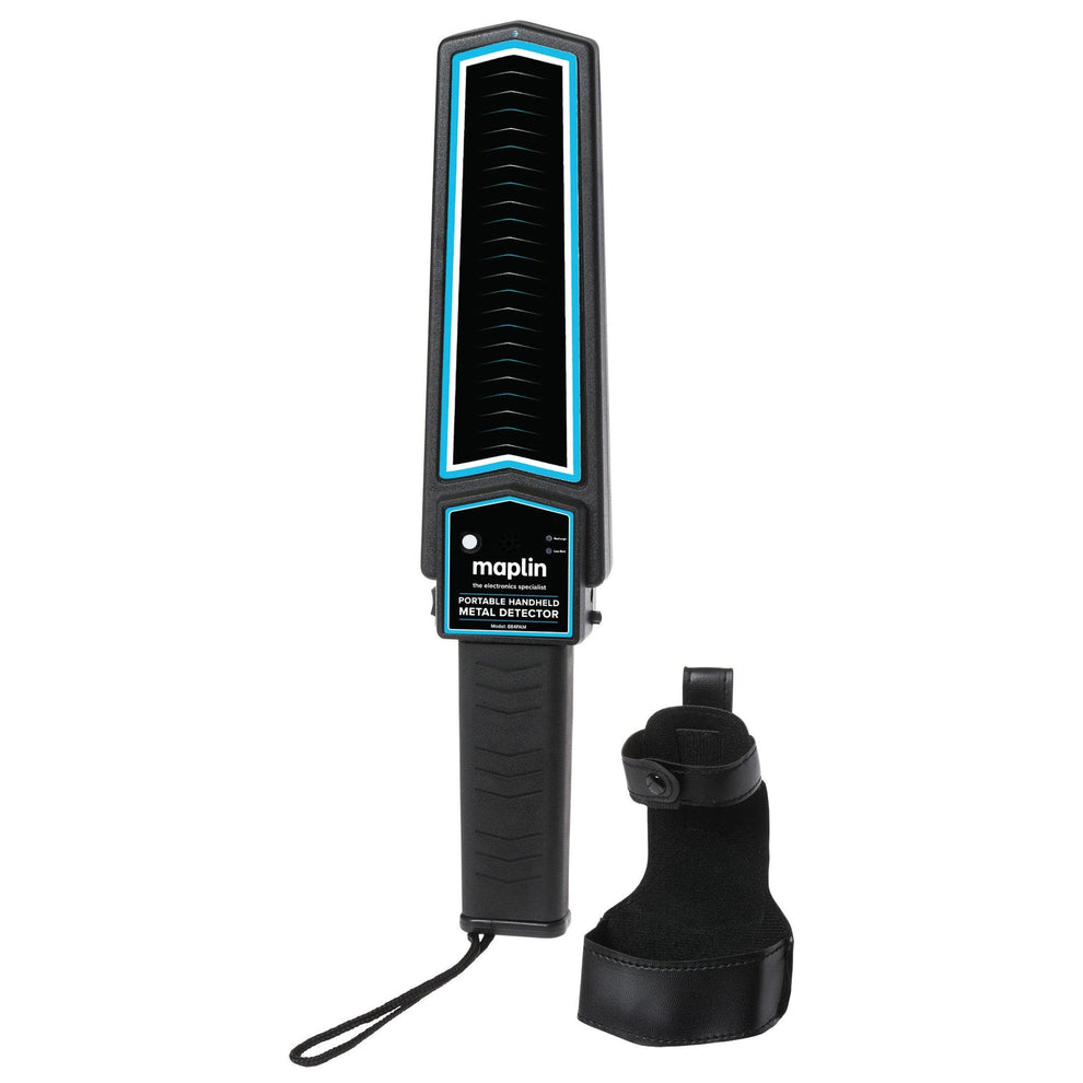 Maplin Handheld 10" Metal Detector Wand Body Scanner with Beep/Vibrati | Electricals | Maplin ...