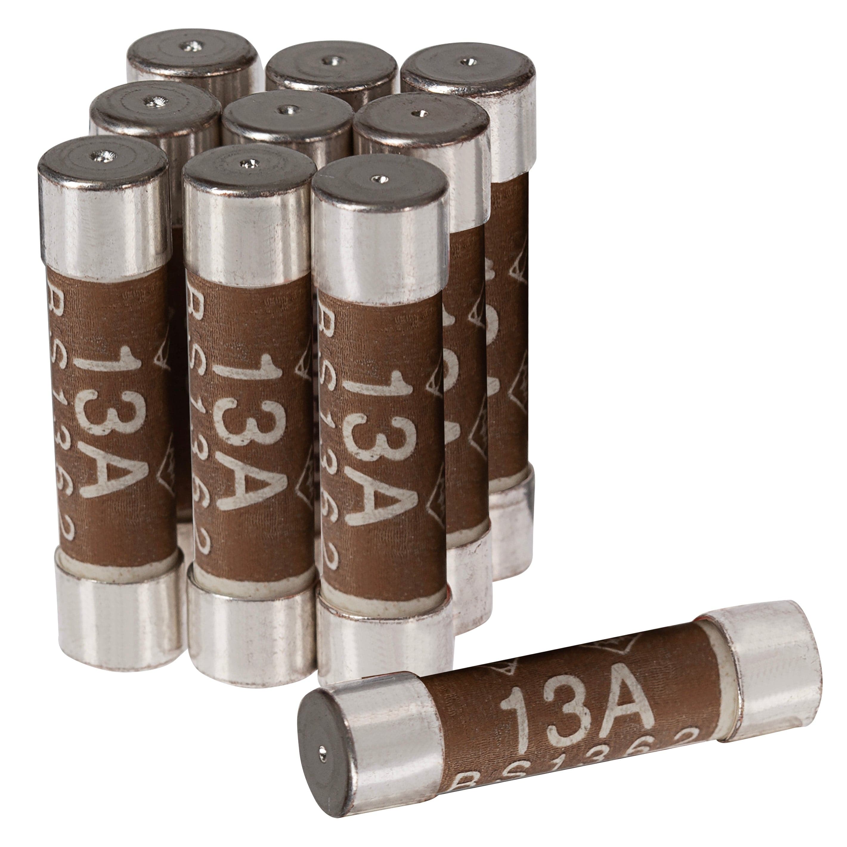 Maplin 13 Amp Plug Fuse BS1362 25.4 x 6.4mm - Pack of 10 | Electricals ...