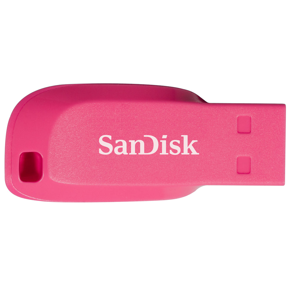 SanDisk 16GB Cruzer Blade USB 2.0 Flash Drive 3 Pack - Blue, Green & P ...