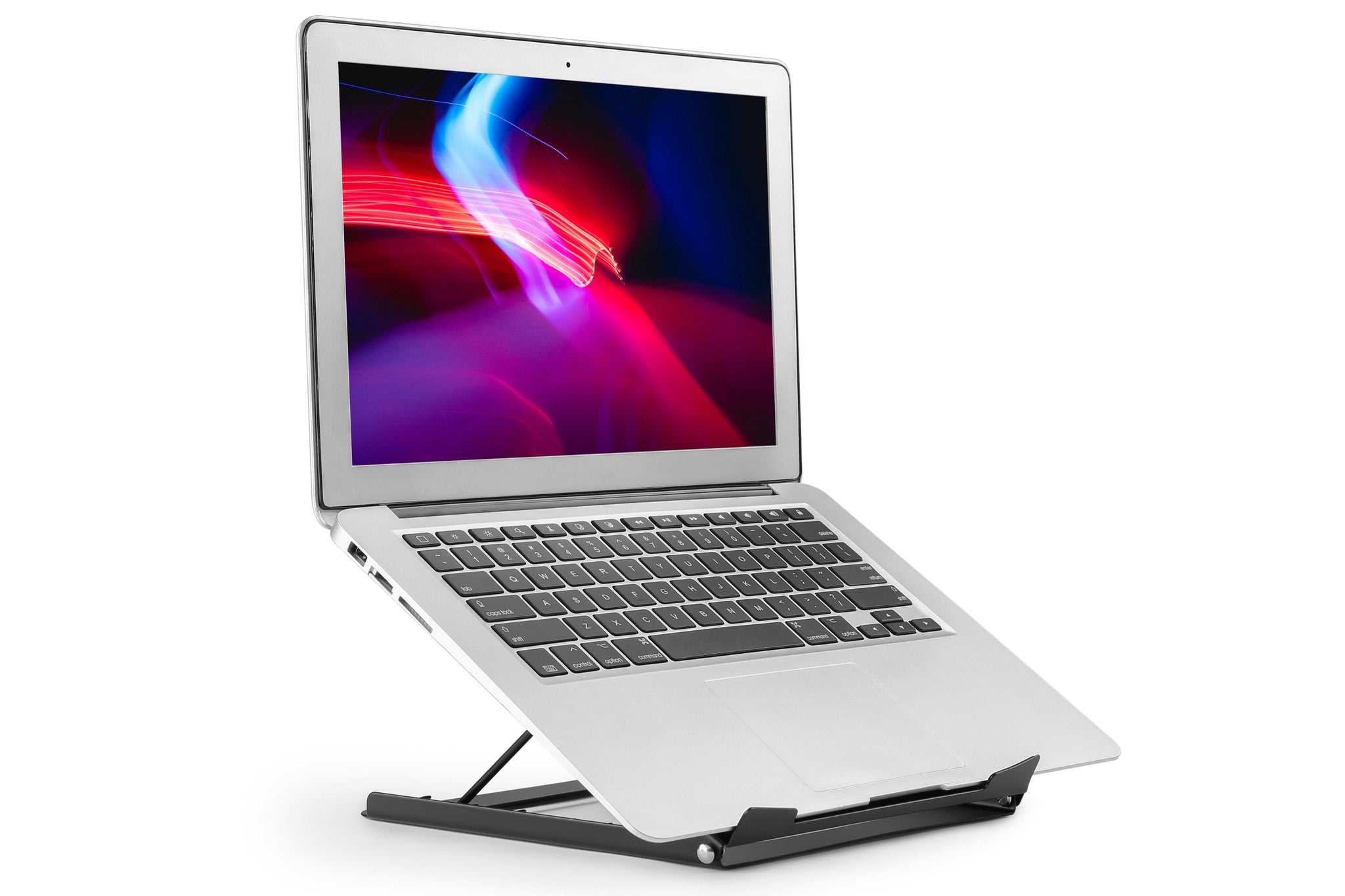 ProperAV Steel Construction Laptop or Tablet Stand with 5 Adjustable S ...